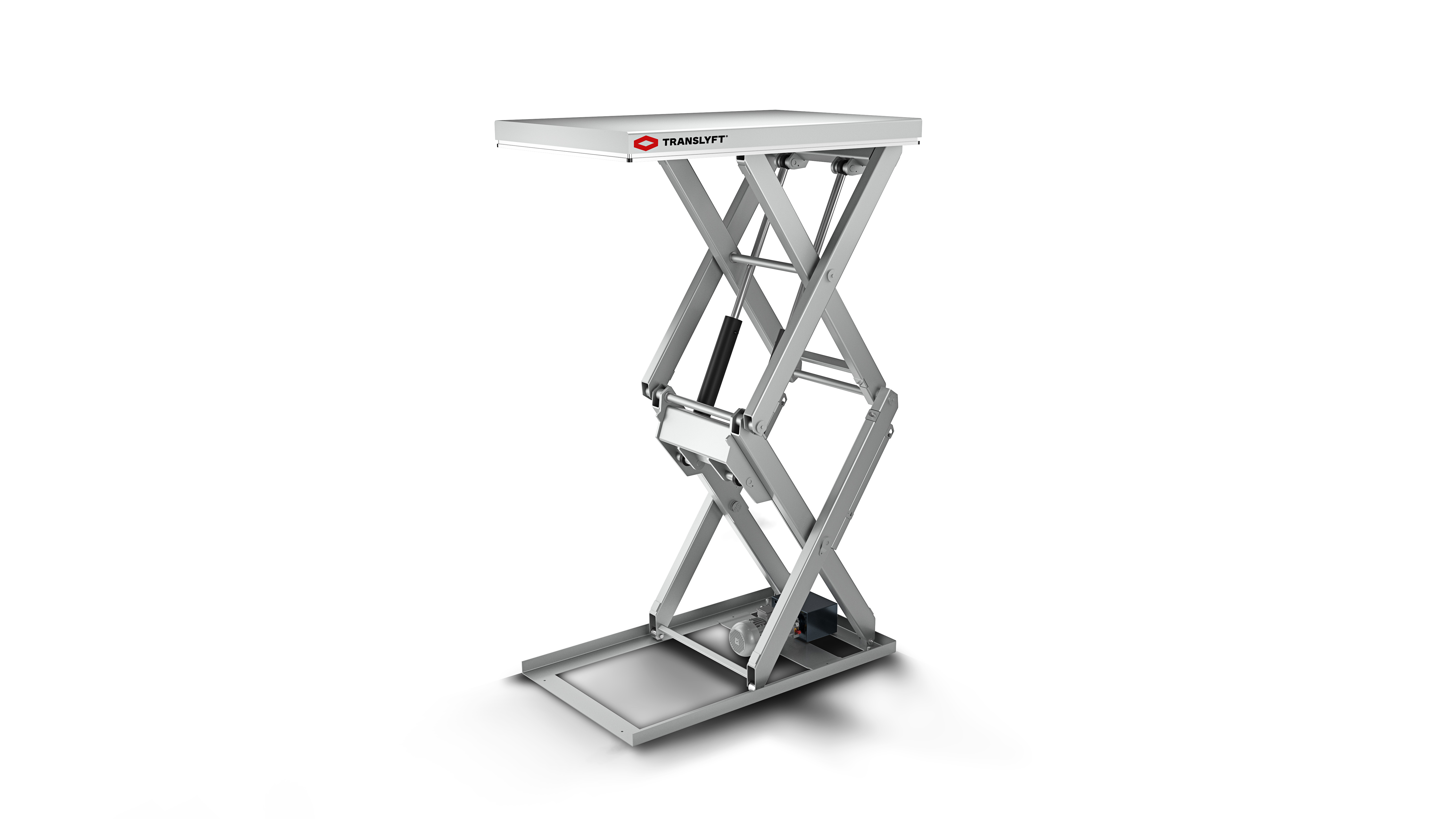 Stainless steel lifting tables